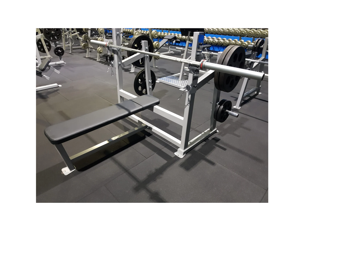 Australian Made Bench Press with plate storage – Fit Repair